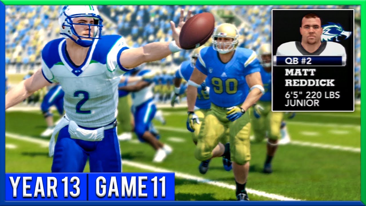 Matt Reddick Makes First Career Start at QB | NCAA Football 14 Dynasty ...