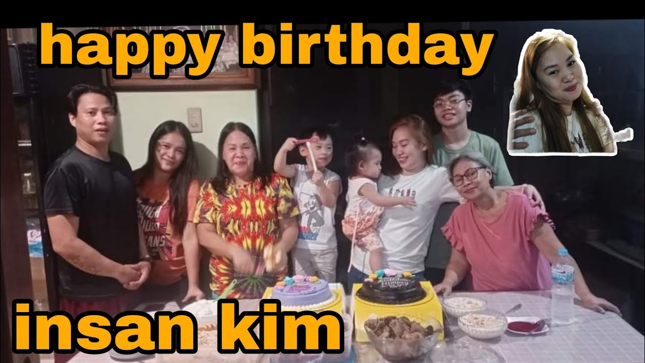 happy birthday insan kim/dalaga ka na/ @kuridoytv9231 ...