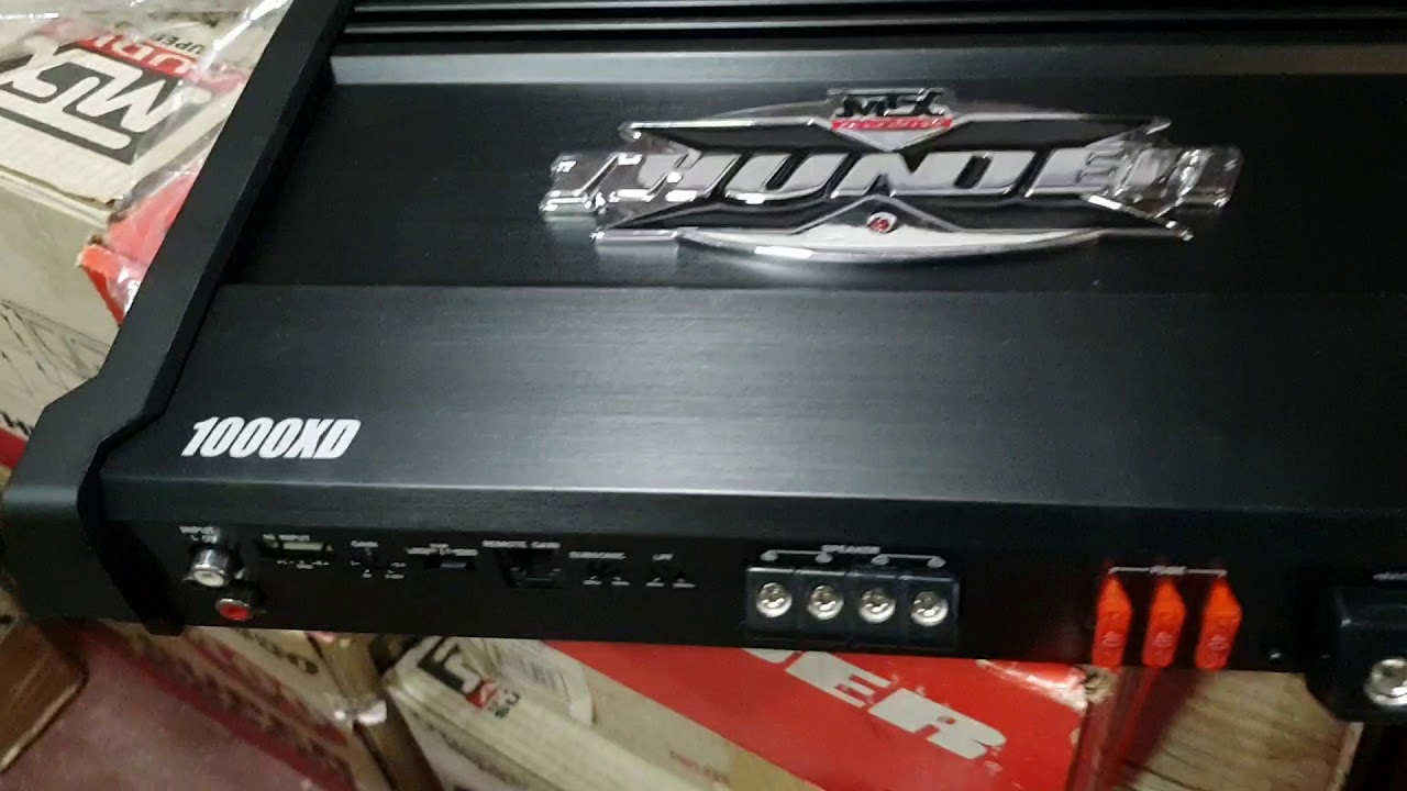 Mtx 1000xd - YouTube