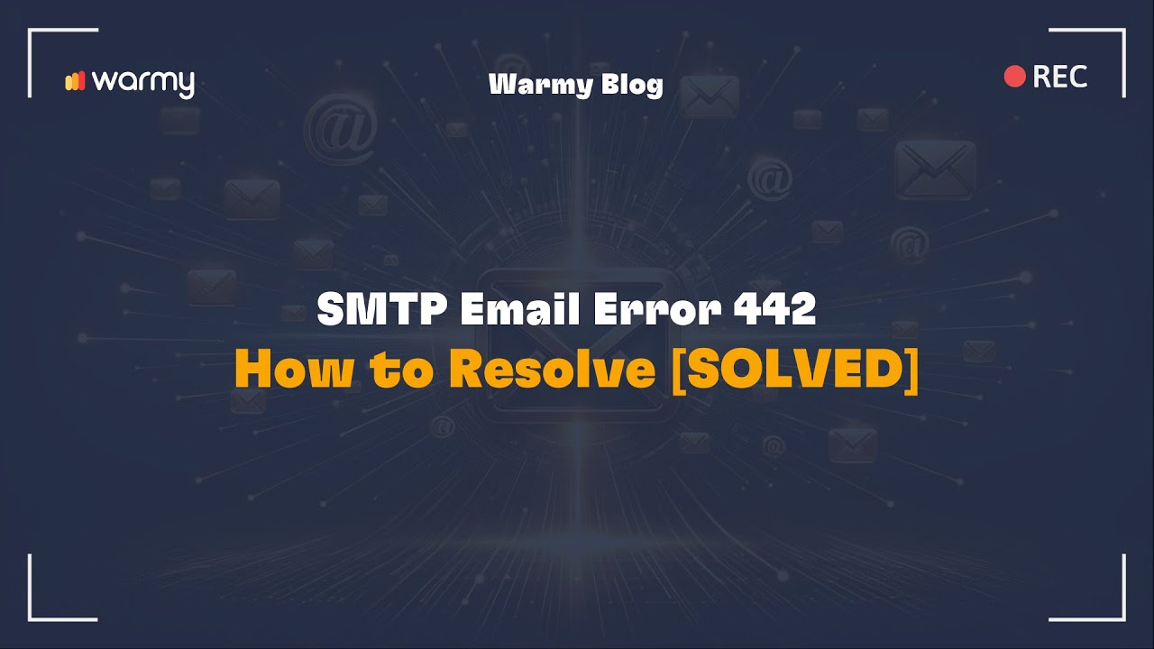 SMTP Email Error 442 - How to Resolve [SOLVED] - YouTube