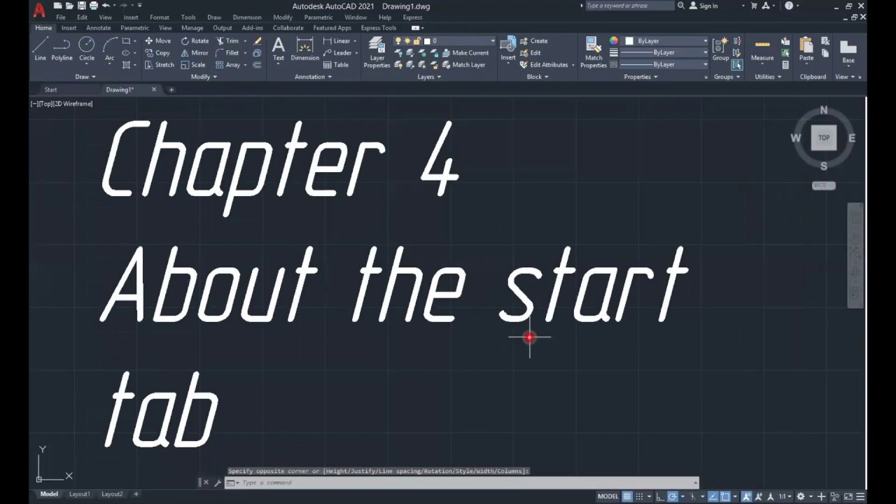 AutoCAD Interface Chapter 4 About The Start Tab YouTube autocad-interface-chapter-4-about-the-start-tab-youtube