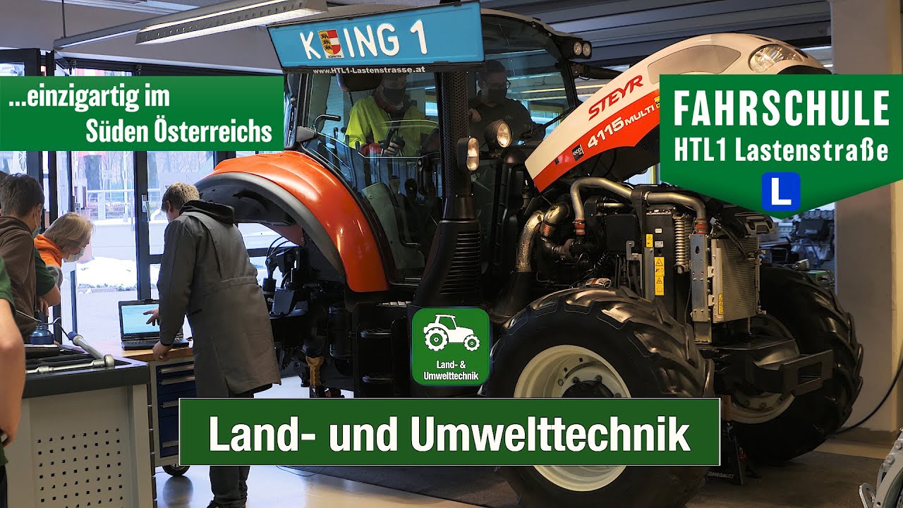 Land- und Umwelttechnik an der HTL1 Lastenstraße - YouTube