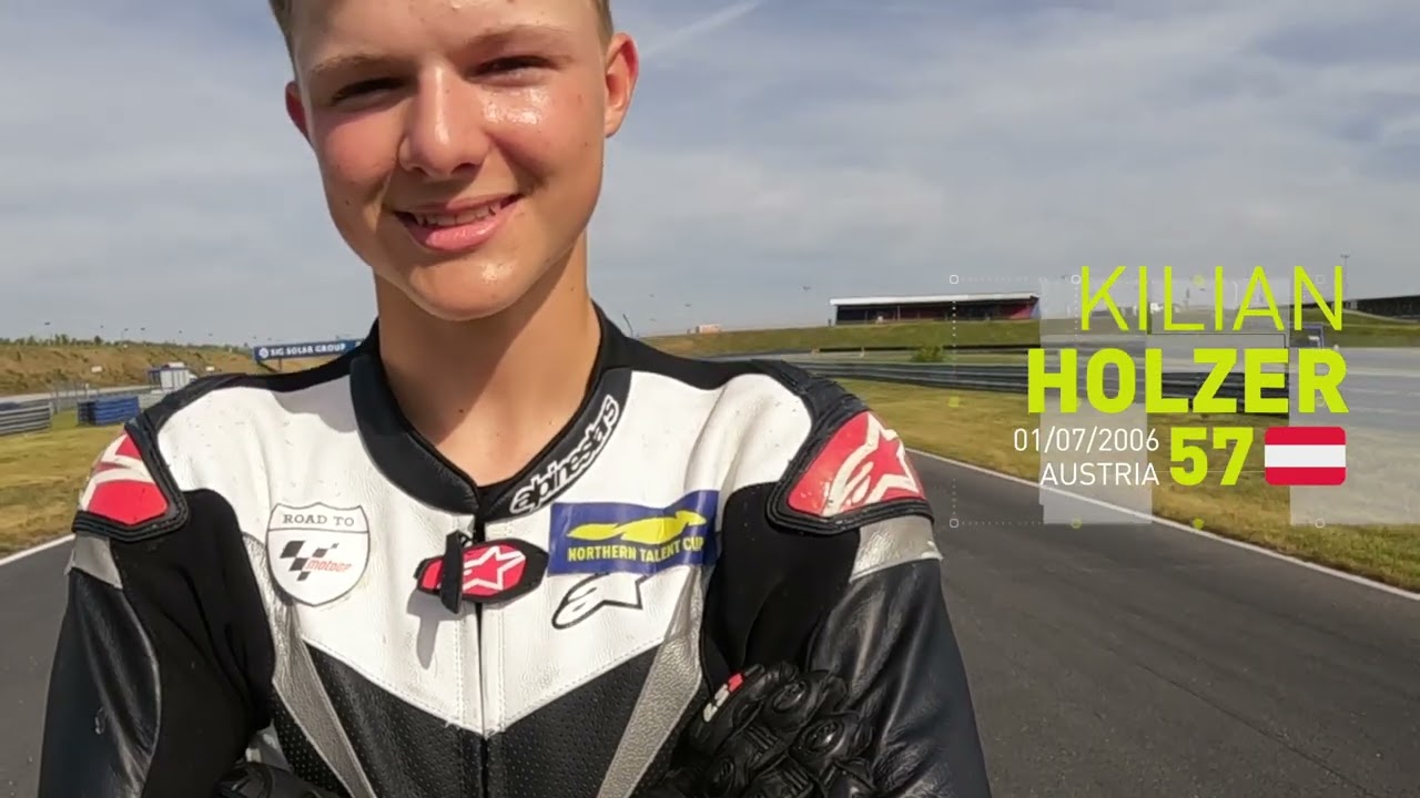 Meet Our Riders | #57 Kilian Holzer | 2022 Northern Talent Cup - YouTube