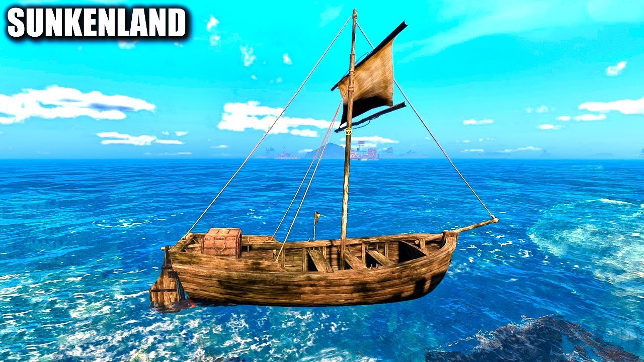Day Four Waterworld Survival New Massive Update! | Sunkenland Gameplay ...