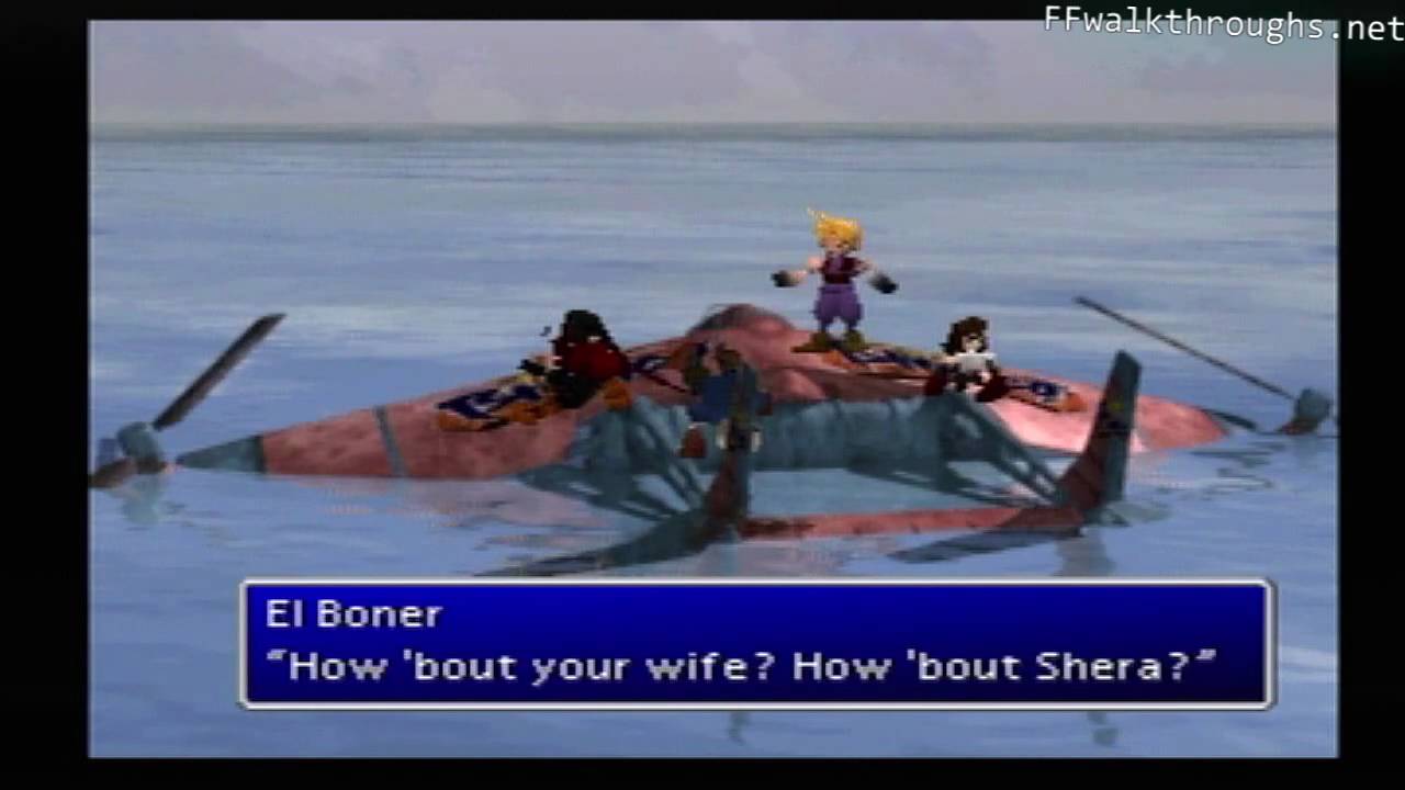 Final Fantasy VII - 045 - Boss: Palmer, Stealing the Tiny Bronco! - YouTube