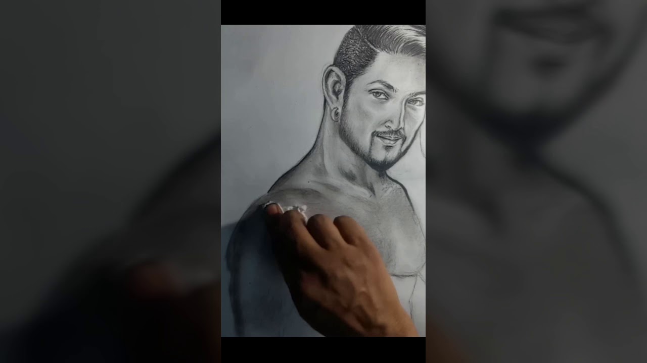 MEN DRAWING AND SHADING BODY EPISODE 237 - YouTube