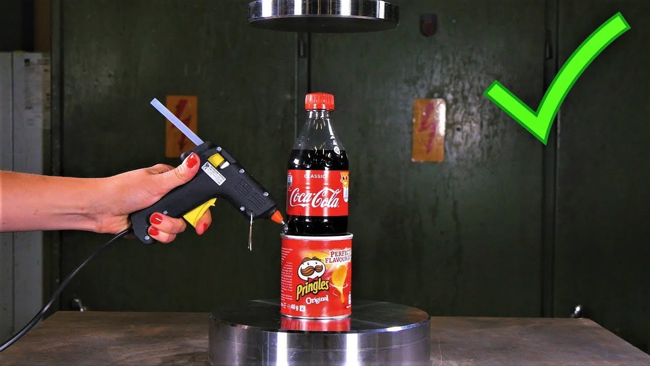 10 AMAZING LIFE HACKS with Hydraulic Press - YouTube