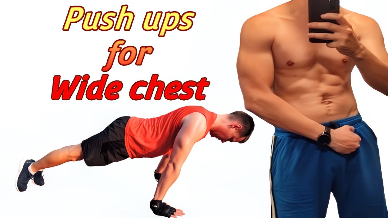 Wide Chest Transformation: 4 Push-Ups Challenge - YouTube