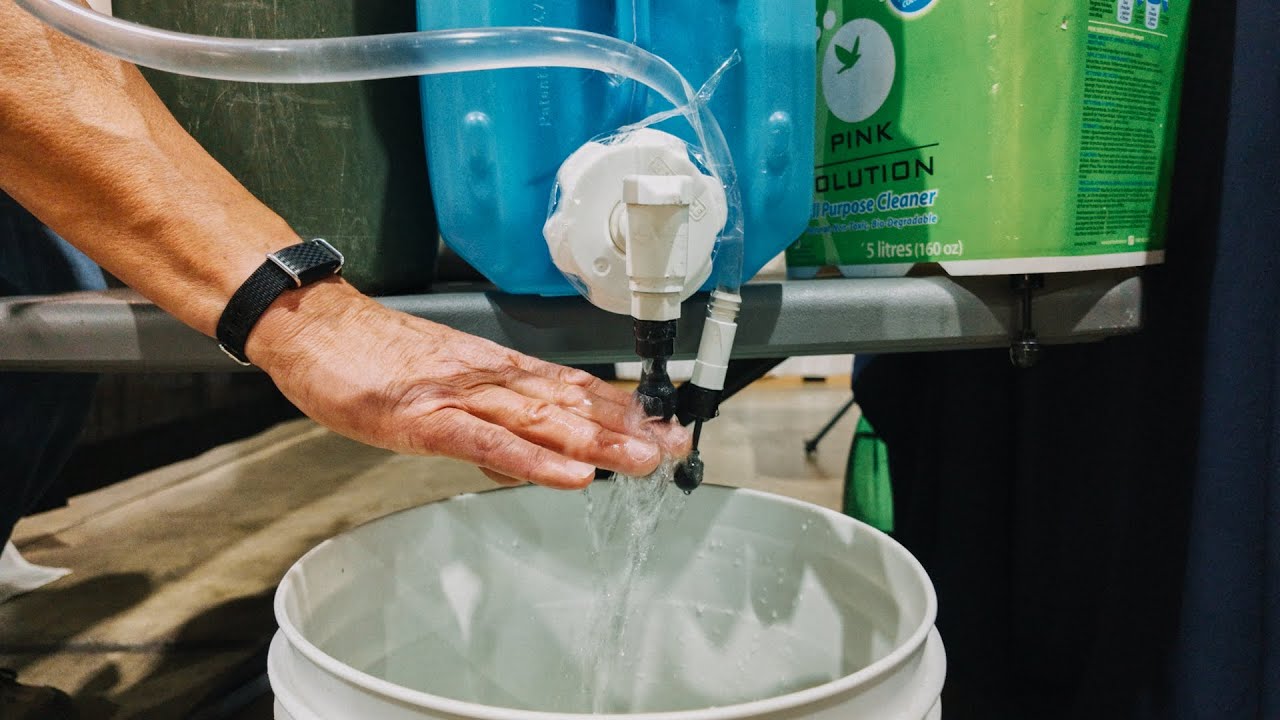 Save Aqua: Self-Closing Tap Saves 50% Water w/ DIY Wash Station Setup ...