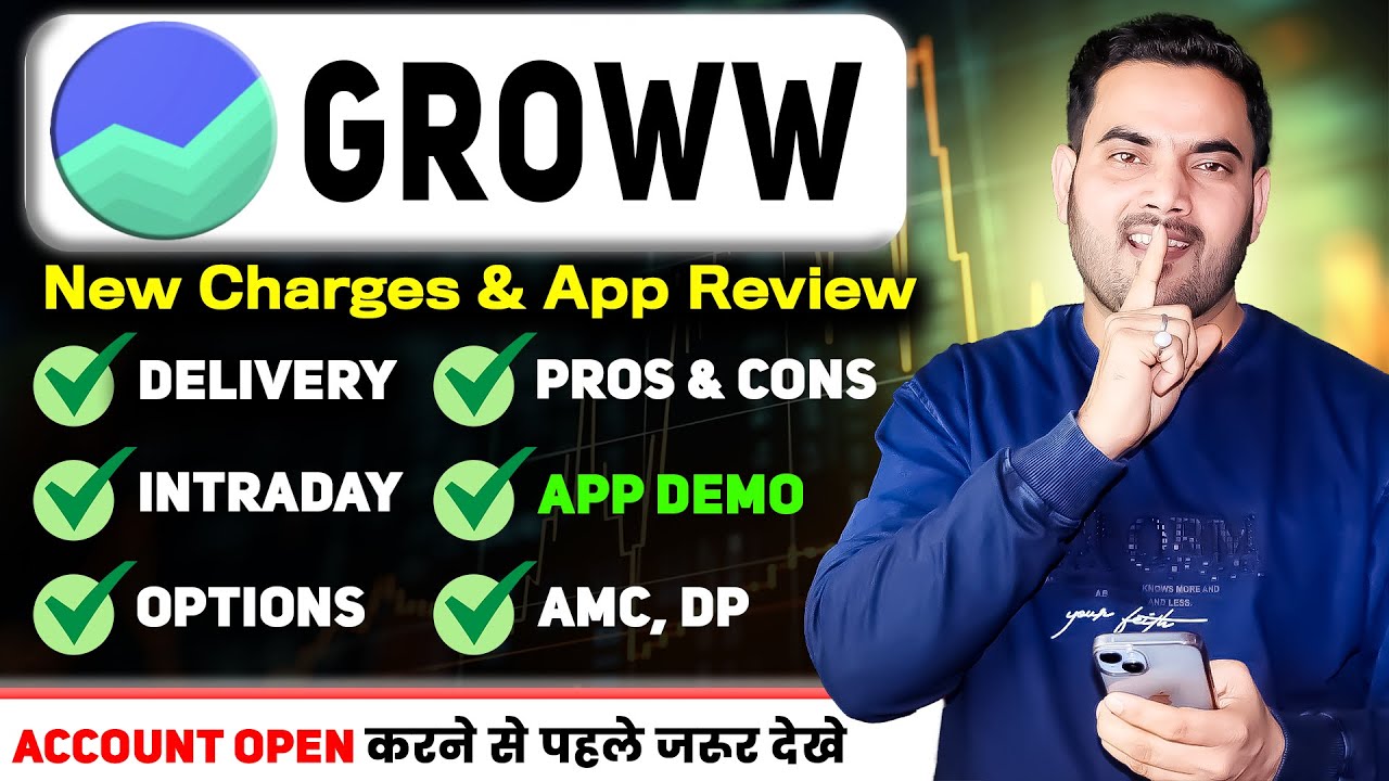 Groww Brokerage Charges | Groww App Review in Hindi | Groww App Charges ...