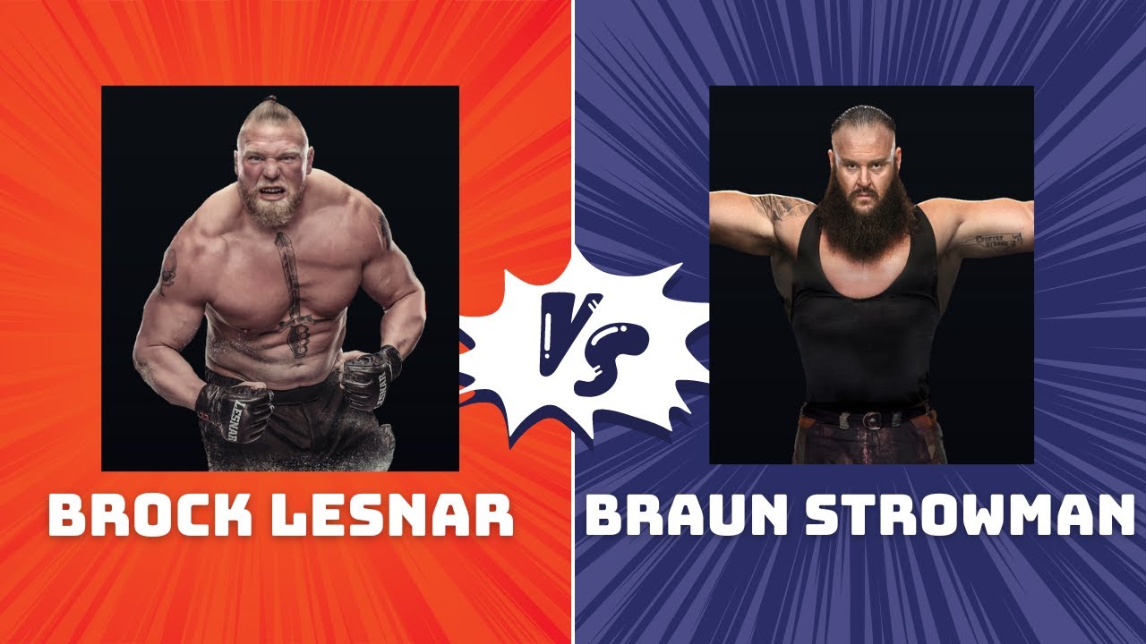 Beast Vs Monster Who Will Win | Watch In This Video | Brock Lesnar Vs ...