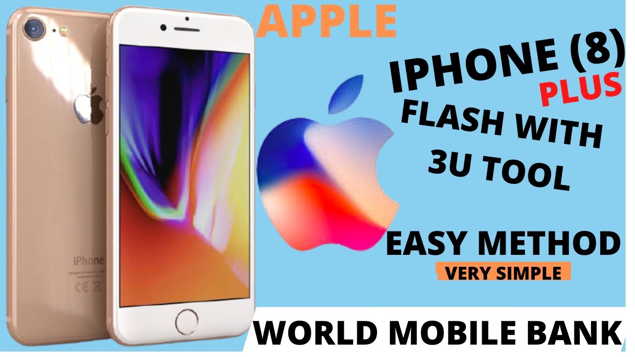 How to flash iphone (8) plus Via 3utools Very Easy Method by world ...