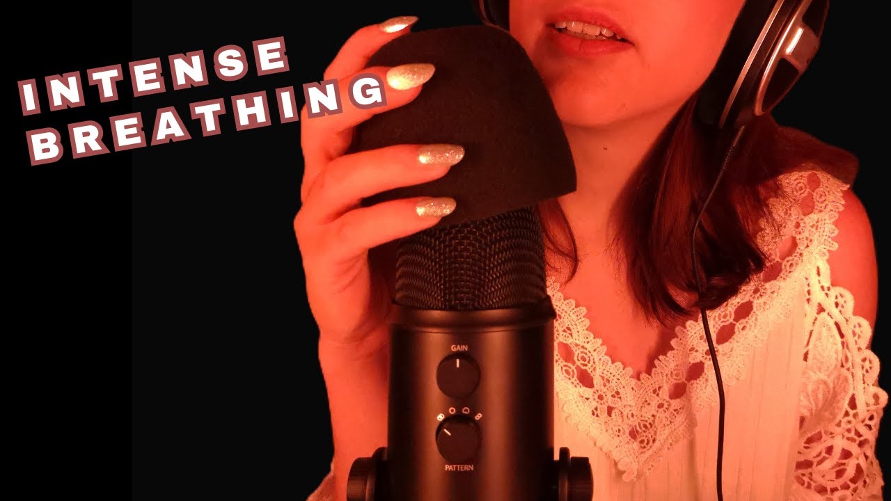 ASMR - MIC PUMPING and swirling with BREATHING to guide you in a deep ...