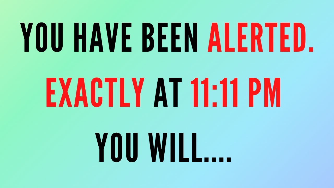 🔴Gods Message Today | You have been Alerted..|| Today Gods message ...