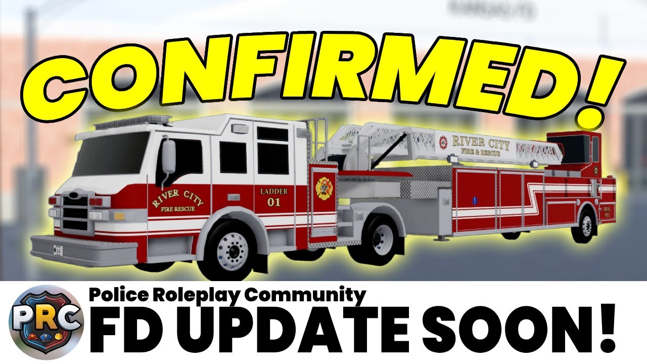 Fire Department Update CONFIRMED! - ERLC Roblox - YouTube