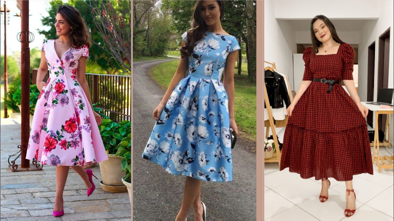 most fabulous outstanding short frock design for Grils - YouTube