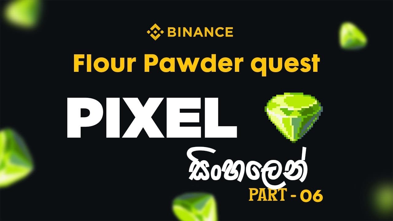 Flour Powder Quest | 50 Rep Points | PIXEL Game Sinhala | Road to ...