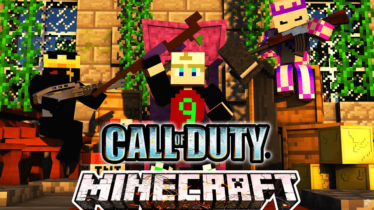 Call Of Duty But In Minecraft With Friends @Haris-wao | Free For All ...
