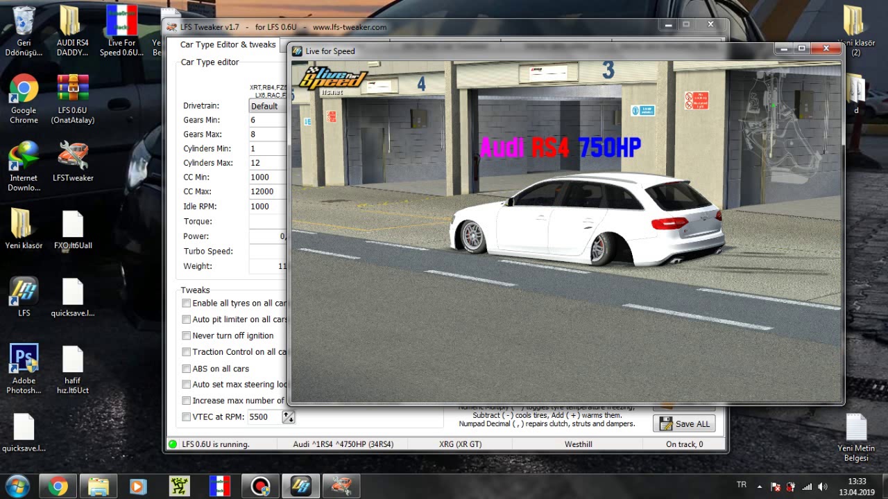 LFS 6U Tweak - YouTube