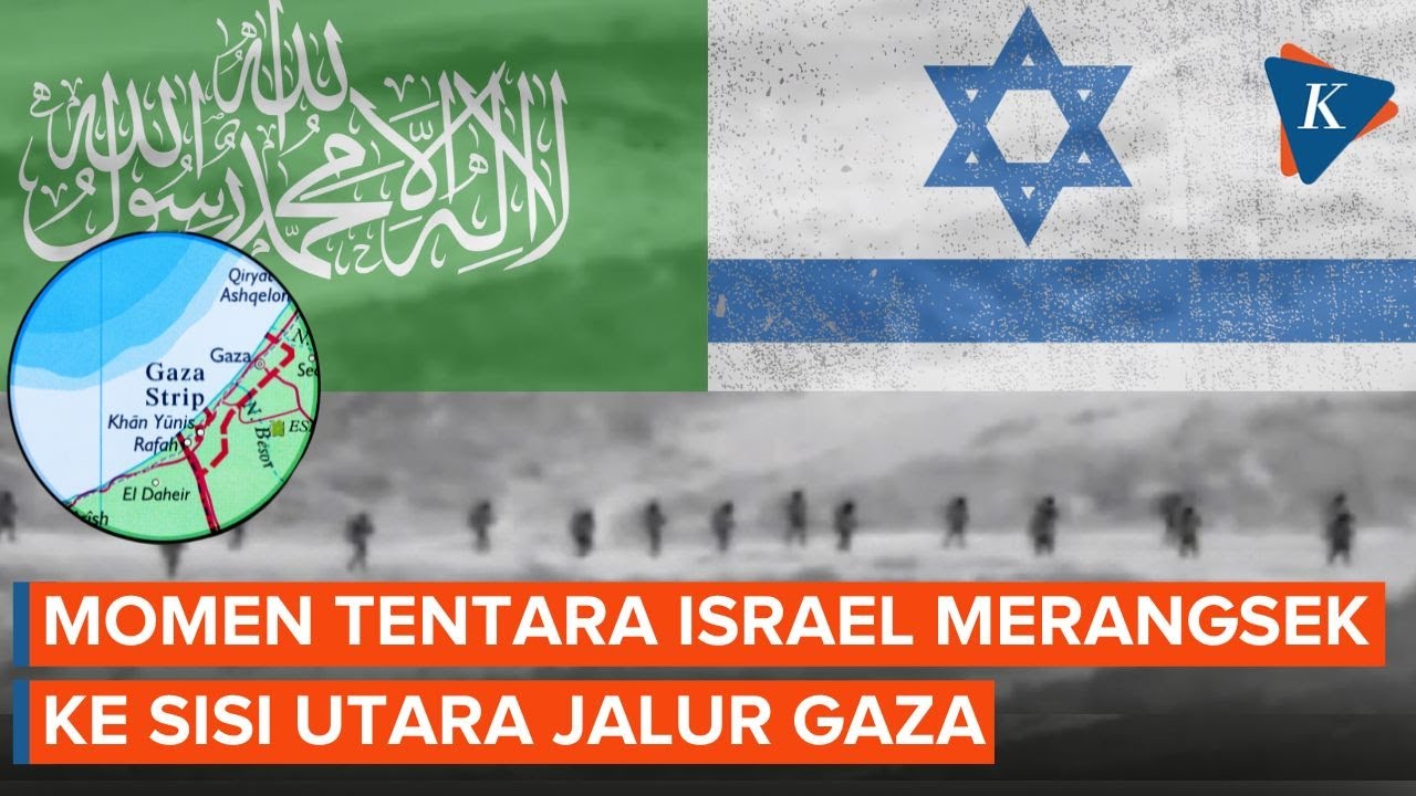 Kuasai Sisi Utara Gaza, Israel Hancurkan Gedung-gedung dari Darat dan ...