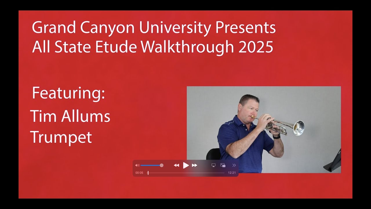 Trumpet AMEA Regional and All State Demonstration 2025 (Set 4). Tim ...