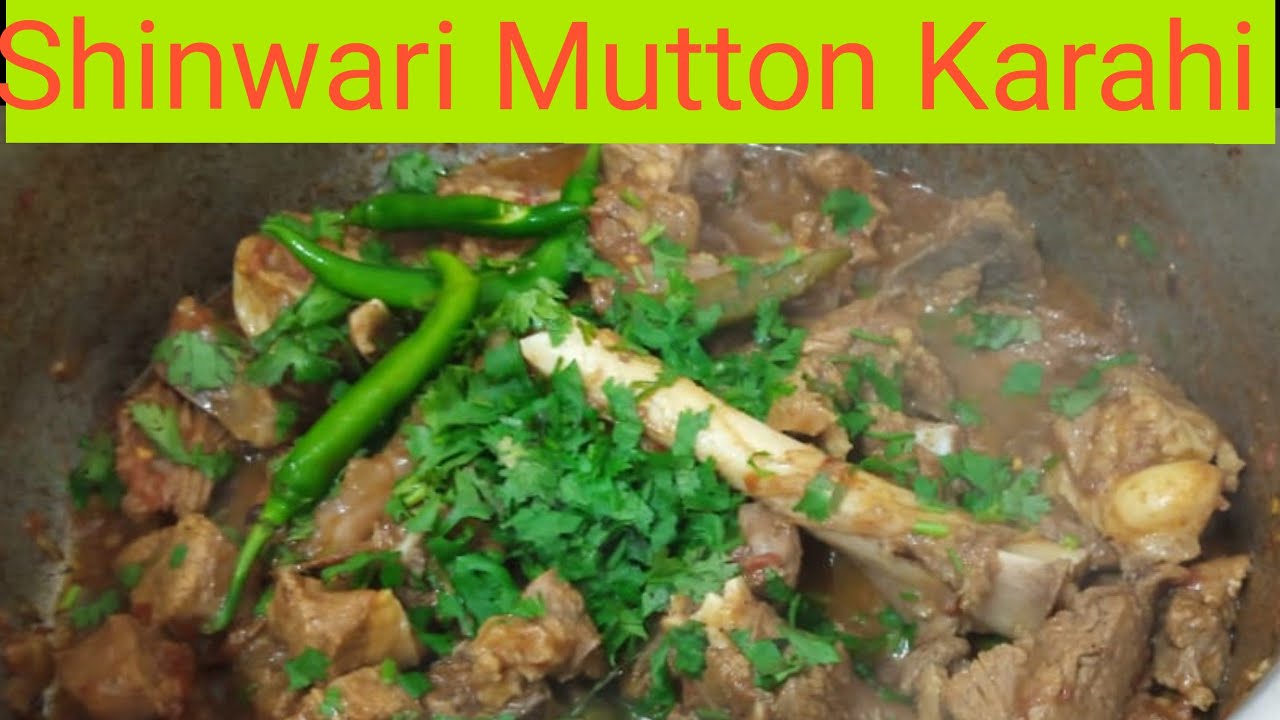 Shinwari Mutton Karahi very Tasty recipe by《 Food&Travel VLoG》 - YouTube