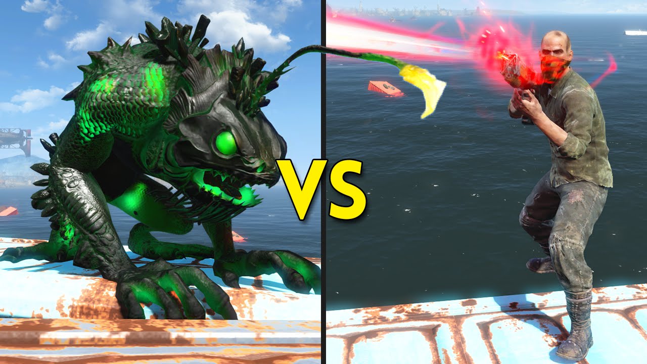 Fallout 4 - 25 ANGLERS vs 150 GUNNERS - Battles #33 - YouTube