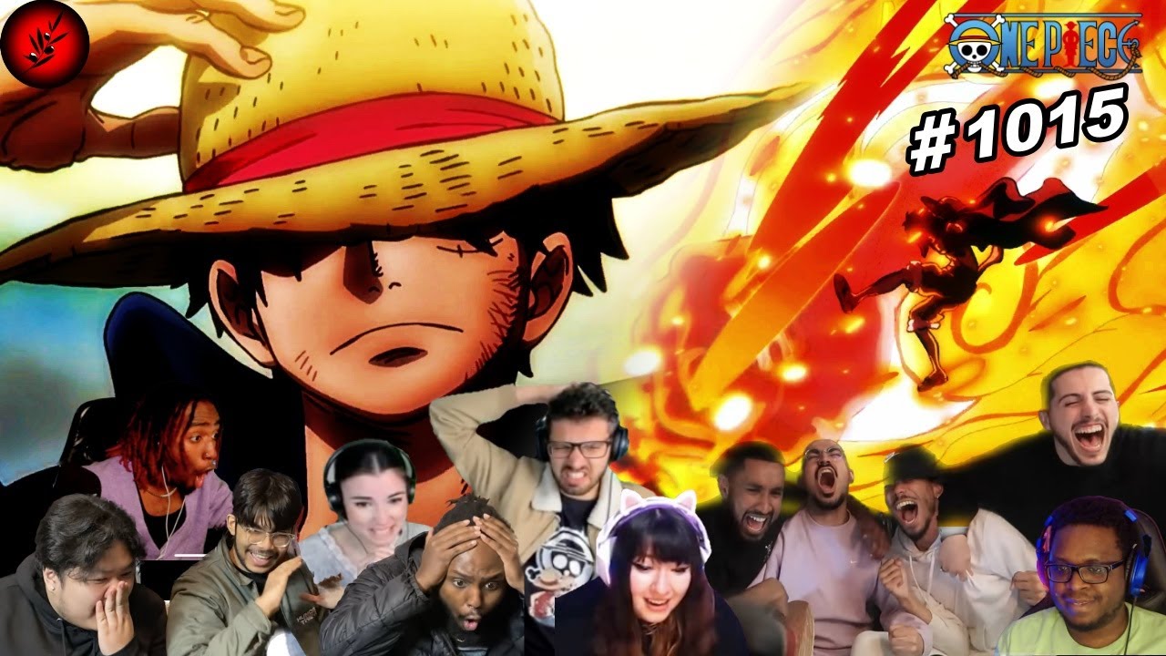 LUFFY USES RED ROC!!｜One Piece Episode 1015 Best Reaction Mashup - YouTube