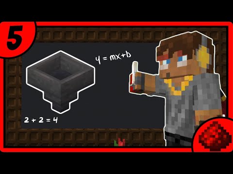 EP5: Hoppers | How do Hoppers work? | Professor Moonshine's Redstone ...