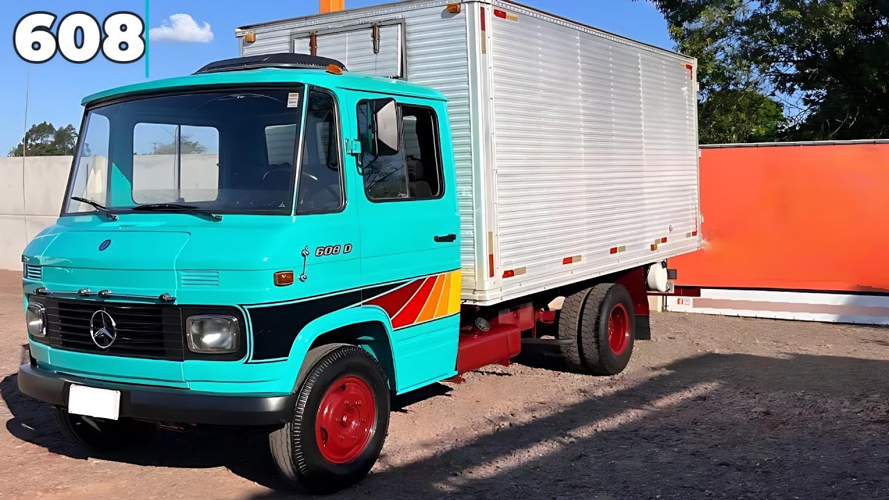MERCEDES BENZ 608 À VENDA #caminhaoavenda - YouTube