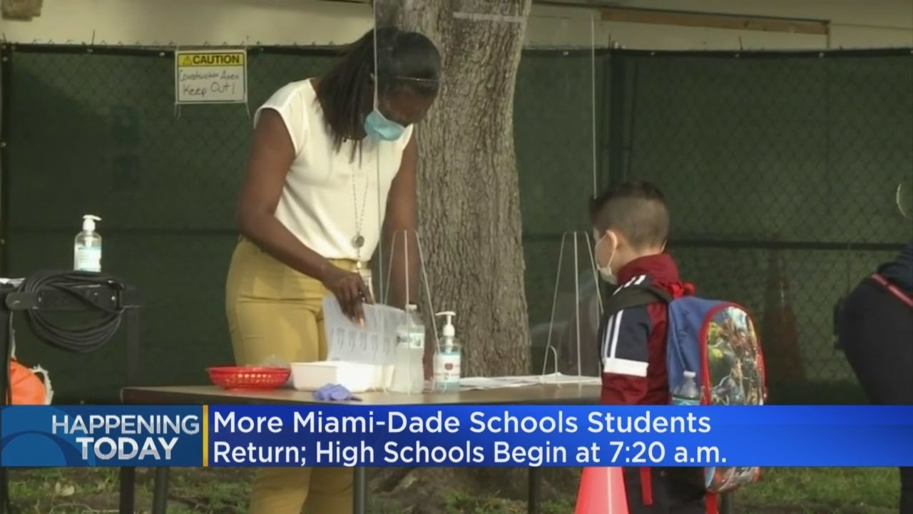 Back To The Classroom For More Miami-Dade Students - YouTube