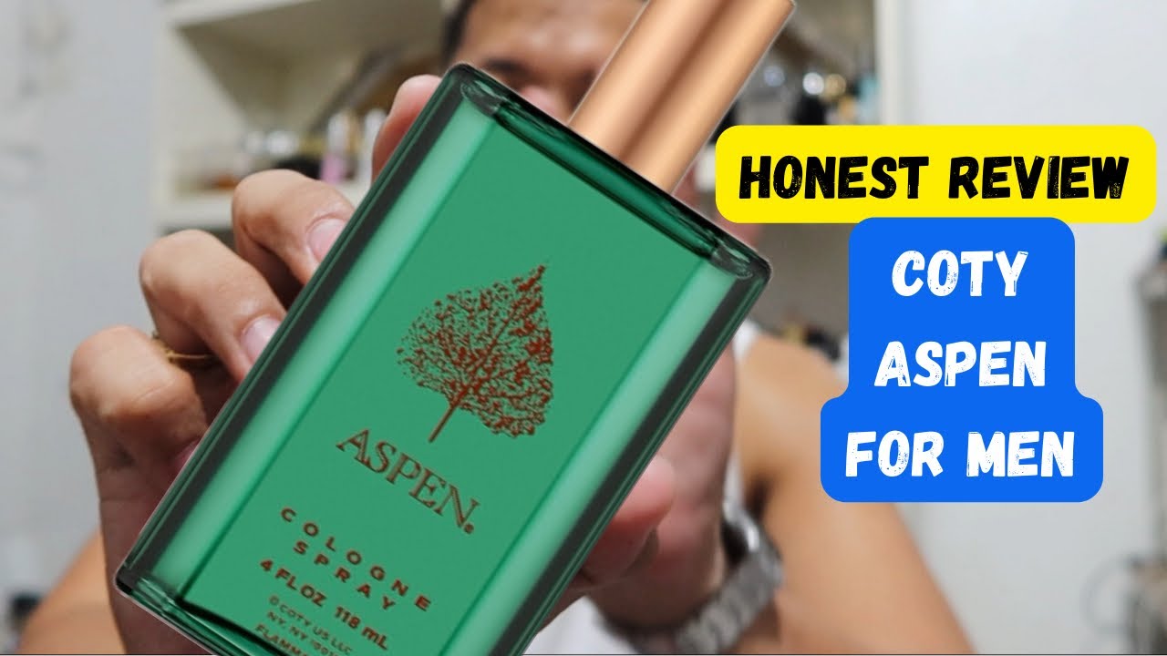 Coty Aspen for Men: Freshness in a Bottle – Basic na Classic - YouTube