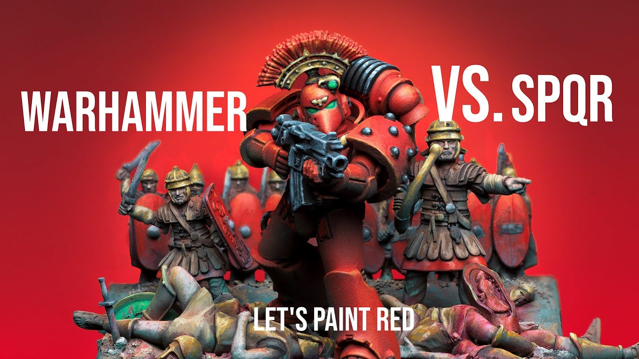 Roman Space Marine? - I make a miniature diorama with Space Marines ...