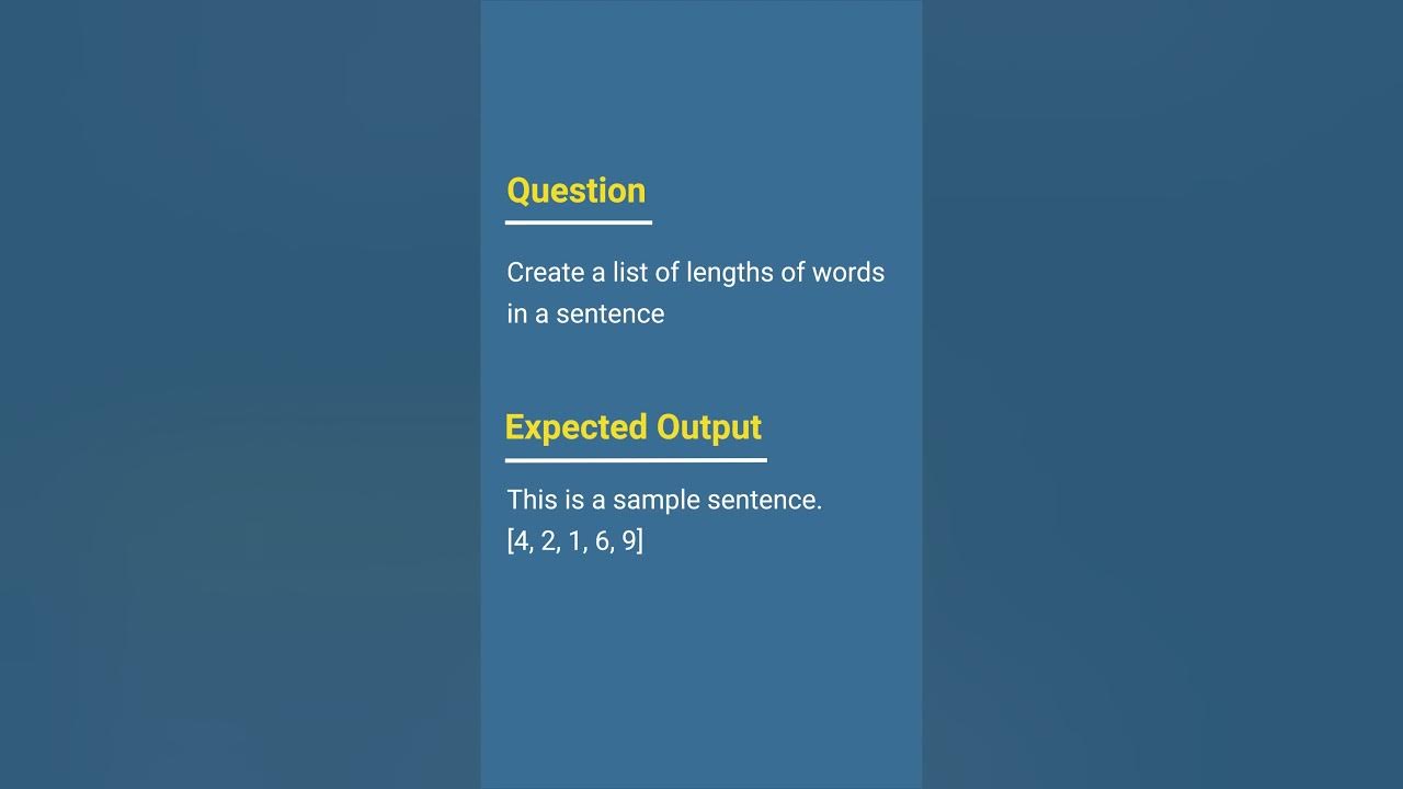 Python Interview Questions List Comprehension Video 4 #tjpython #python #tutorjoes - YouTube