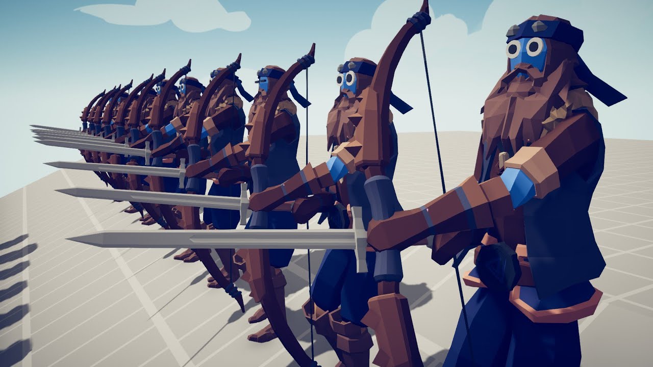 VIKING ARMY vs ROMAN ARMY | Totally Accurate Battle Simulator - TABS ...