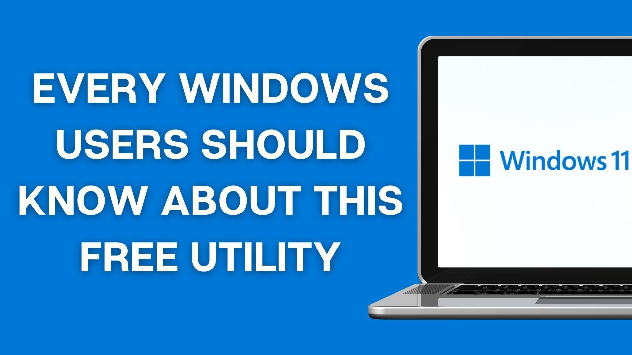 Every Windows Users Should Know About This Free Utility - YouTube