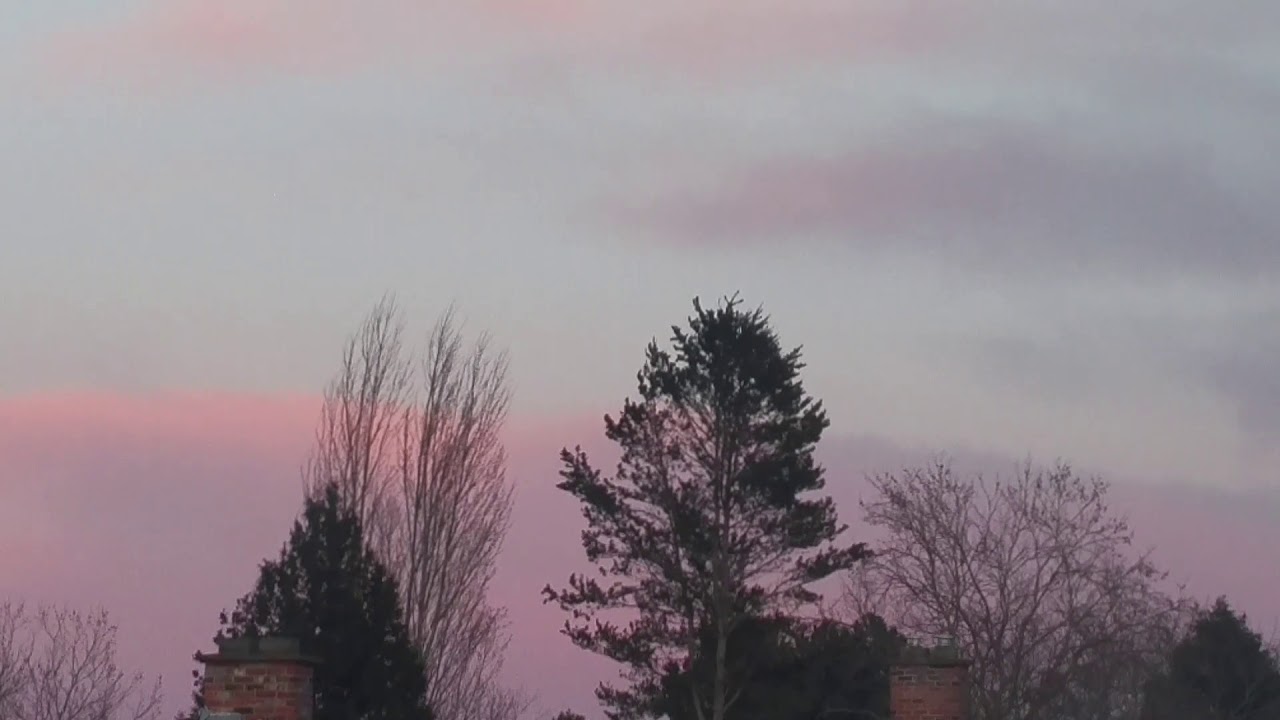 Windy Winter February - YouTube