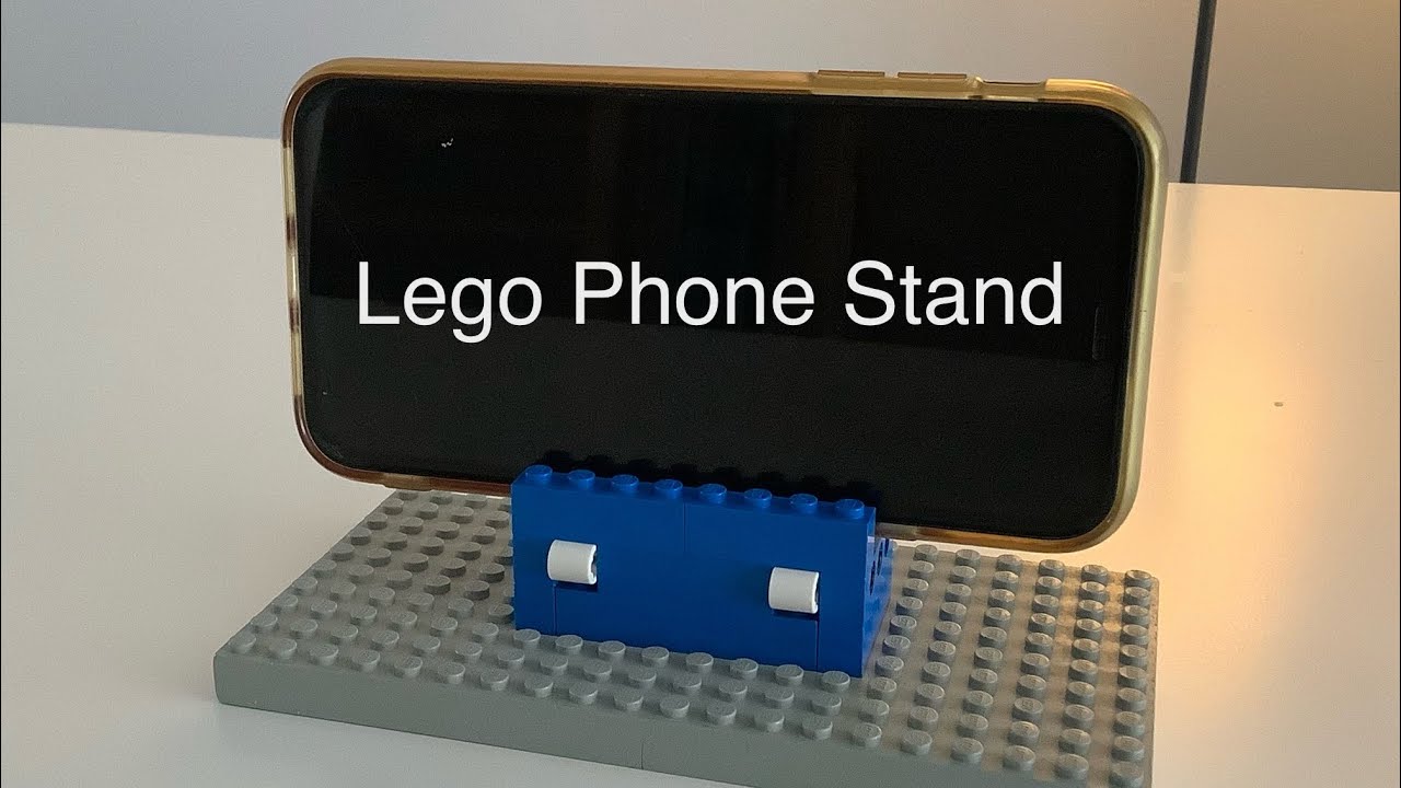 How to make a Lego Phone Stand | Tutorial - YouTube