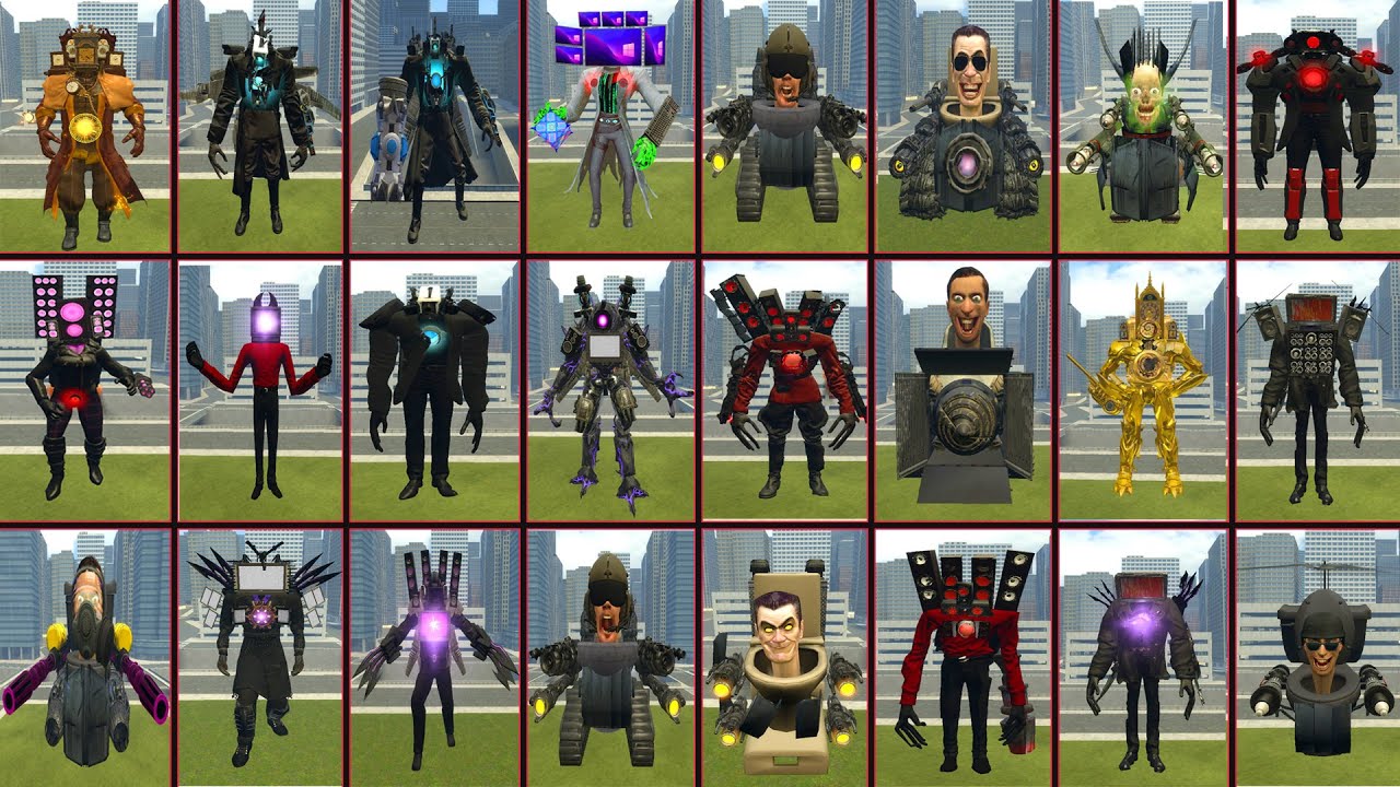 ARMORED TITAN SPEAKERMAN vs BLIND MACE SKIBIDI TOILET vs SWORD ...