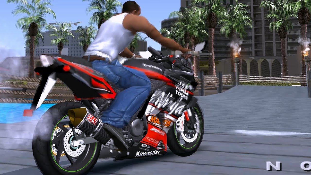 Kawasaki Ninja 250 R Grand Theft Auto San Andreas GTA SA MOD _REVIEW ...