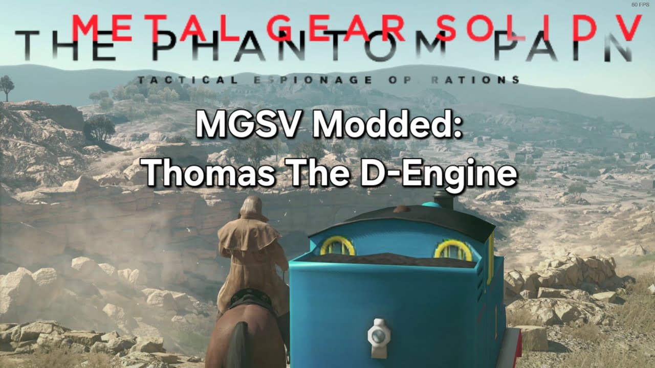 MGSV Modded: Thomas The D-Engine - YouTube