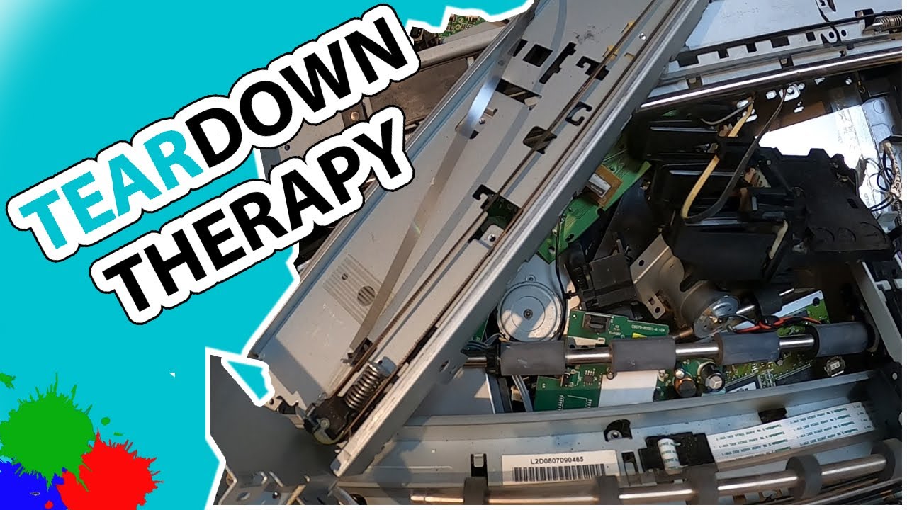 InkJet Printers - Full of REusable parts - Teardown - YouTube