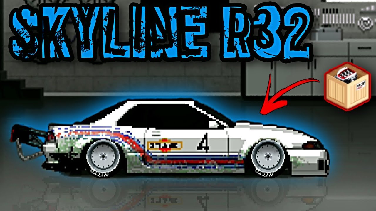 Skyline R32 GT-R | Pixel Car Racer | Pro league - YouTube