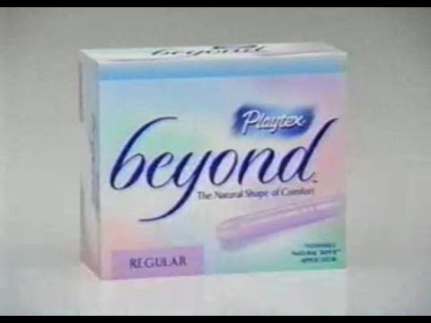Playtex Tampons Commercial - 2005 - Break out of the Ordinary - Ad ...