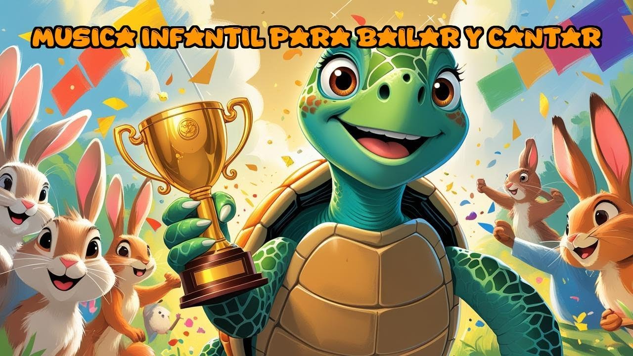 🐢 Canción para niños: La tortuga veloz y divertida - YouTube