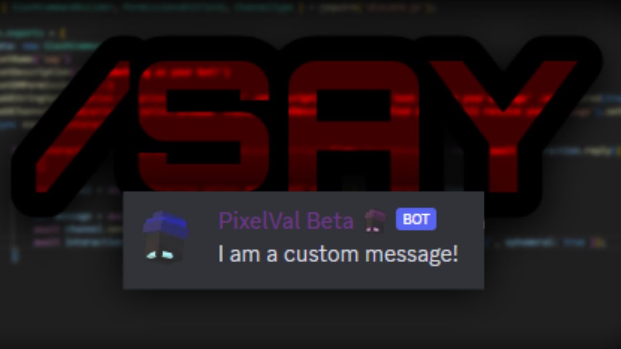 How to Make a SAY Command! - YouTube