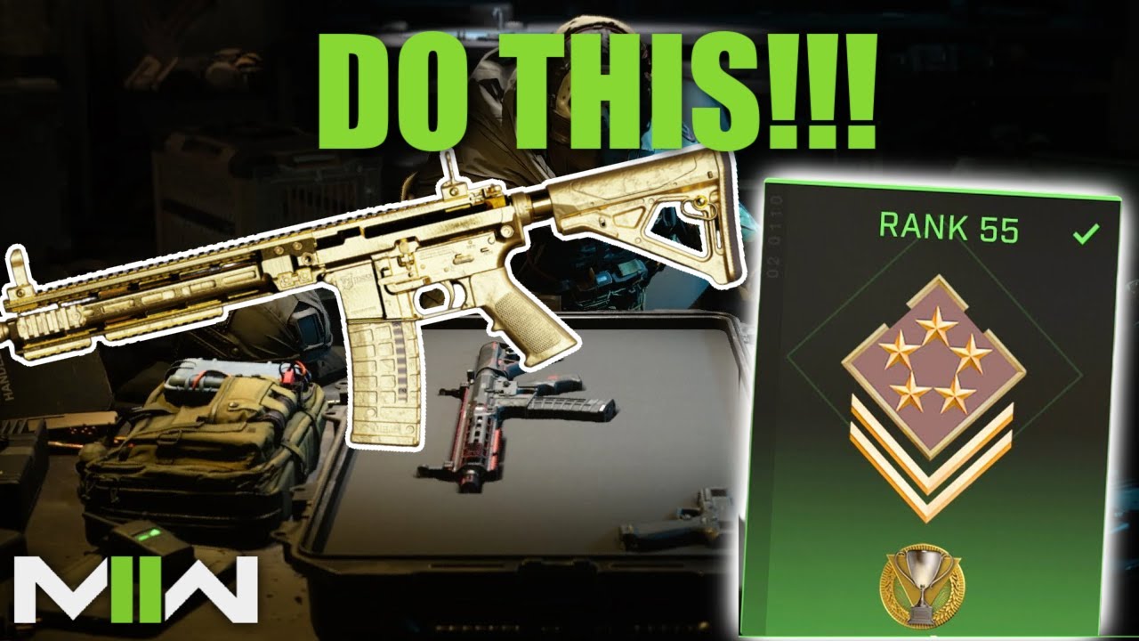 What YOU Should Be Doing After Hitting Level 55 in Call Of Duty: Modern ...
