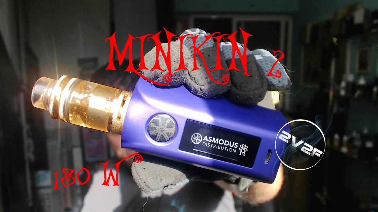 2V2F asMODus MINIKIN V2 180w EL DEVORA ALIEN y Predator ! - YouTube