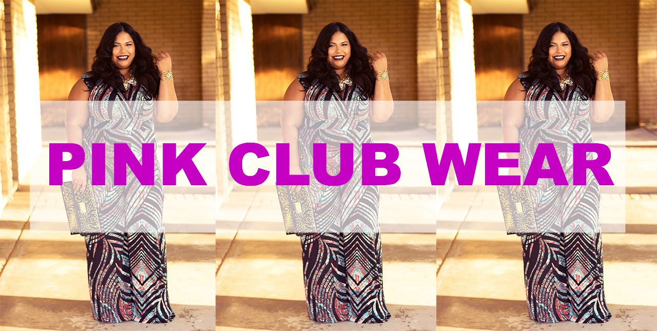 PINK CLUB WEAR LOOKBOOK | GLAMBYRUNA - YouTube