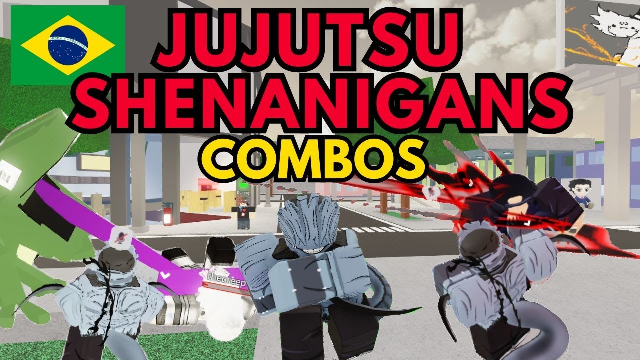 TODOS OS MELHORES COMBOS DO JUJUTSU SHENANIGANS - ROBLOX - DICAS DE ...